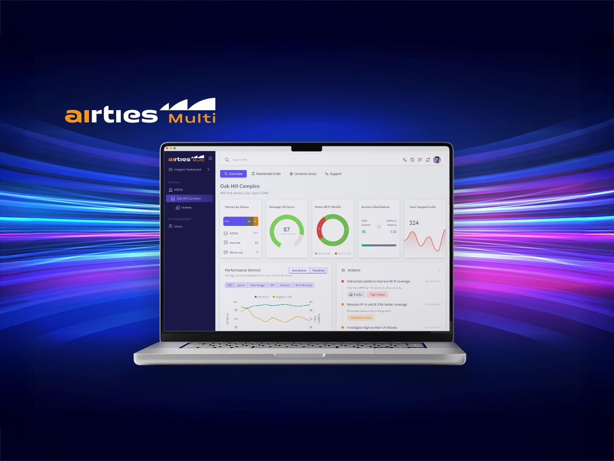 Airties Unveils Airties Multi: Connectivity Experience for MDUs | Airties